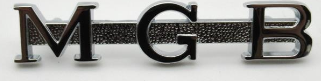 MGB boot script badge - MGB
